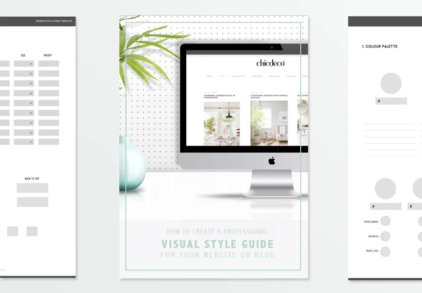 How To Create A Brand Style Guide For Your Website Or Blog — Grafika ...