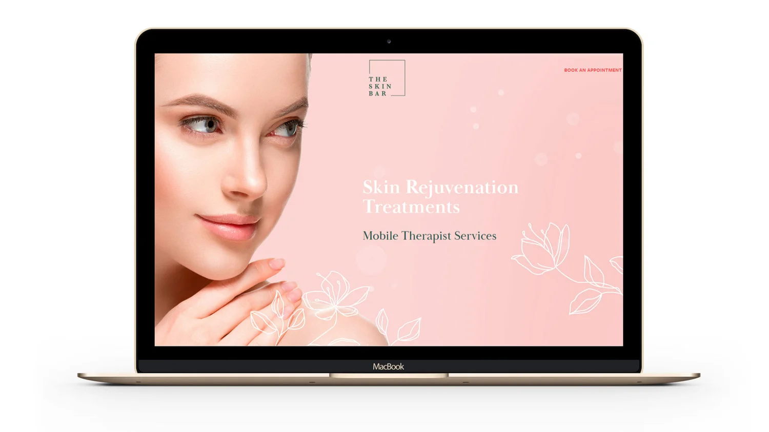 The Skin Bar logo and website design — Grafika Studio | Branding and ...