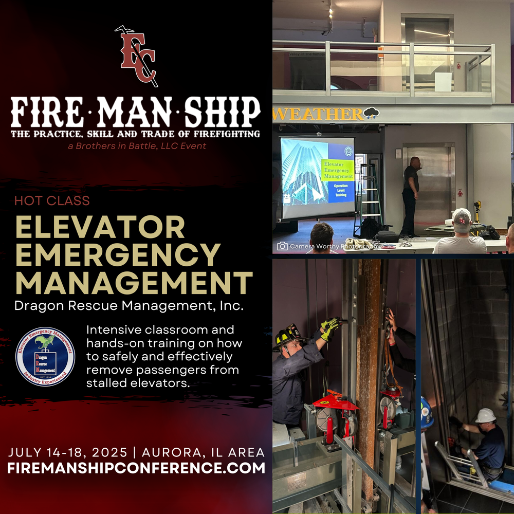Elevator Emergency Management — Firemanship