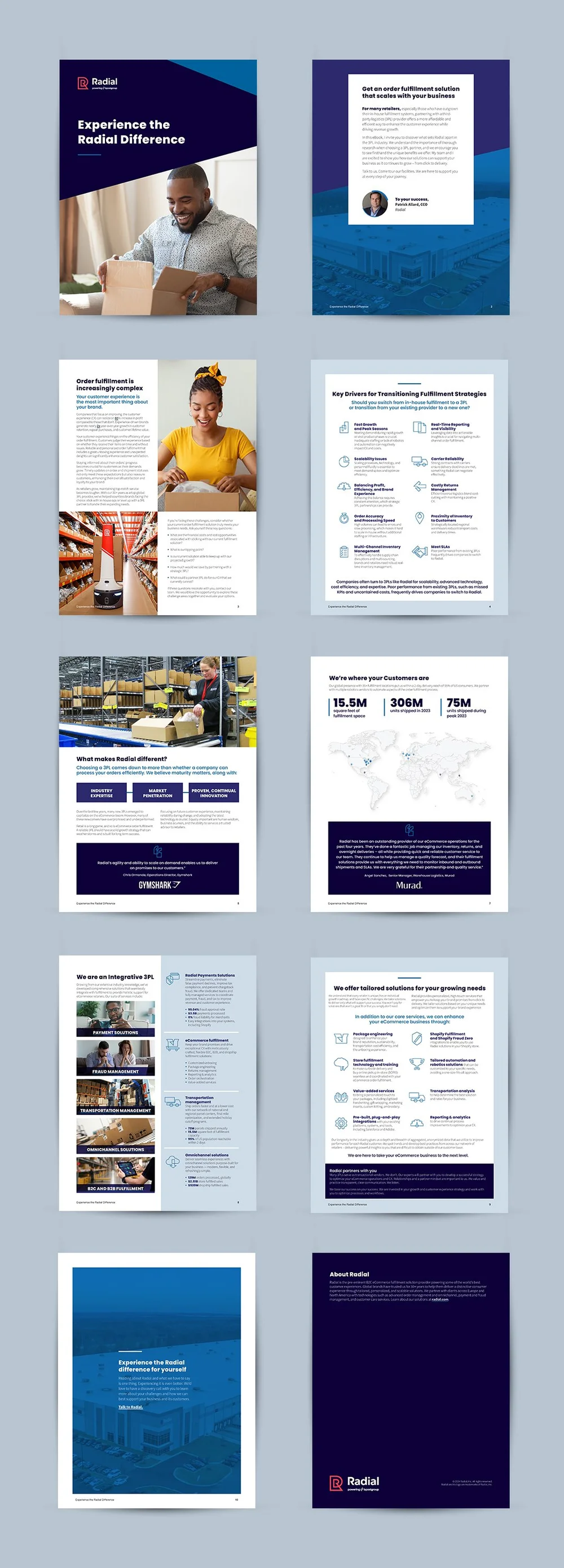 Radial White Paper Design — van der Sterre Design - Graphic Design ...