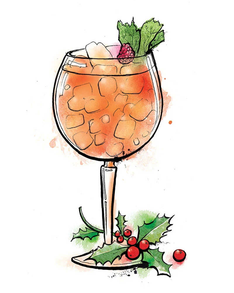 Christmas Drinks Clip Art