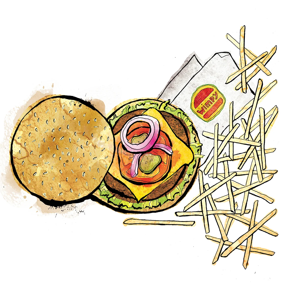 Delicious Magazine Illustration — Lisa Maltby Illustration