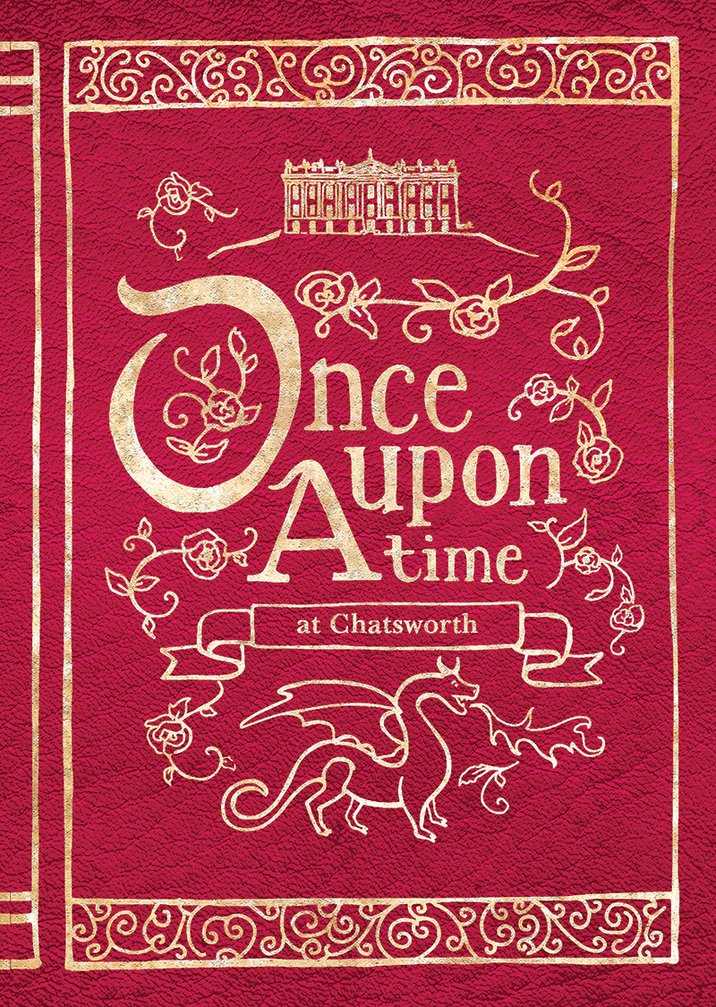 Once Upon a Time: Chatsworth Christmas leaflet design — Lisa Maltby ...