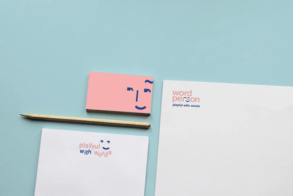 'Word Person' brand identity — Lisa Maltby Illustration