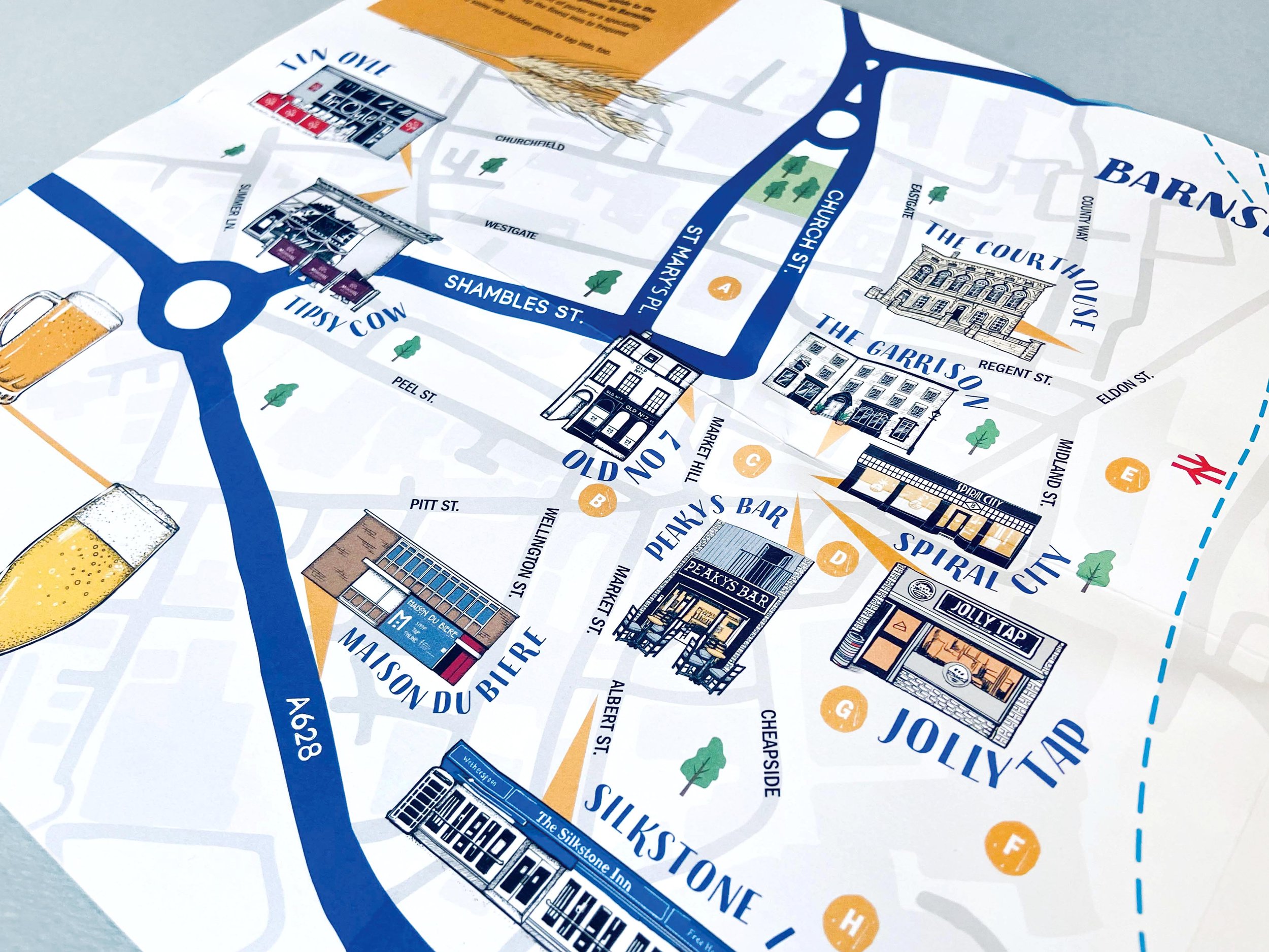 Map Illustration — Lisa Maltby Illustration