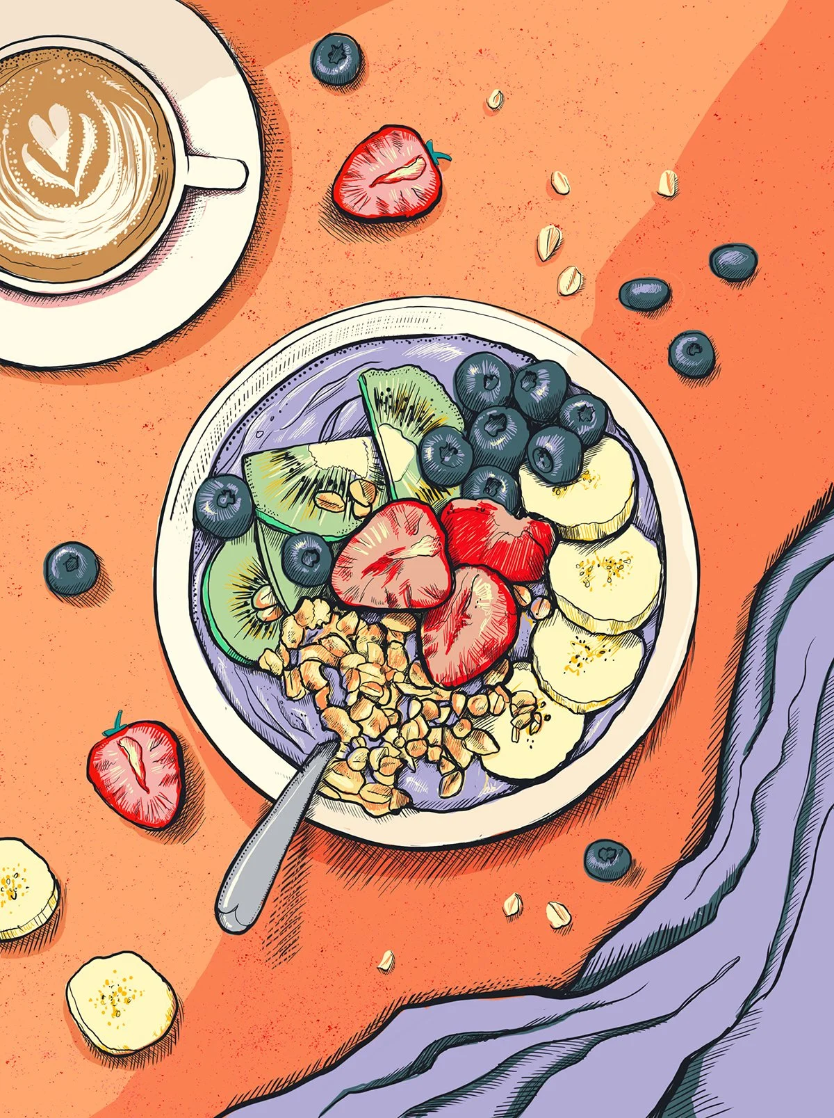 Food Illustration — Lisa Maltby