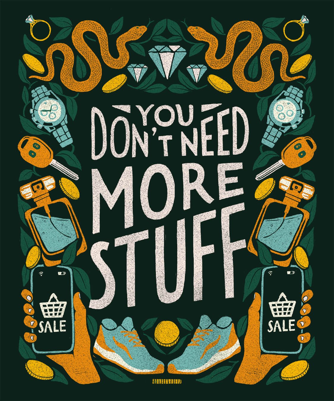 Illustrative lettering — Lisa Maltby Illustration