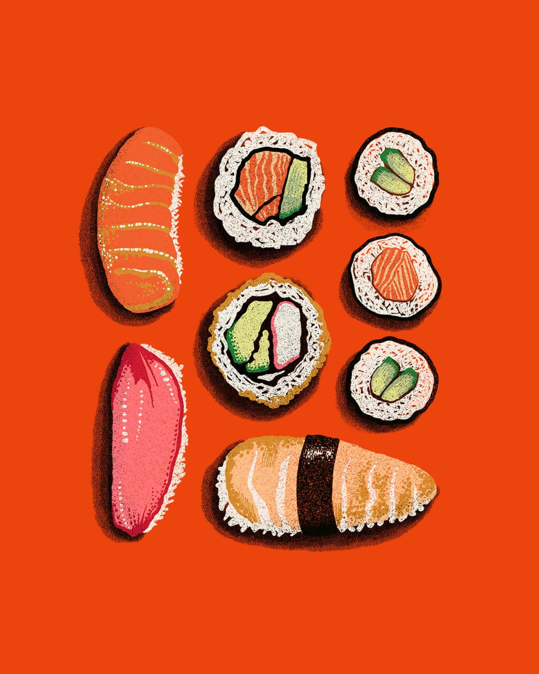 Yo Sushi Animation — Lisa Maltby Illustration