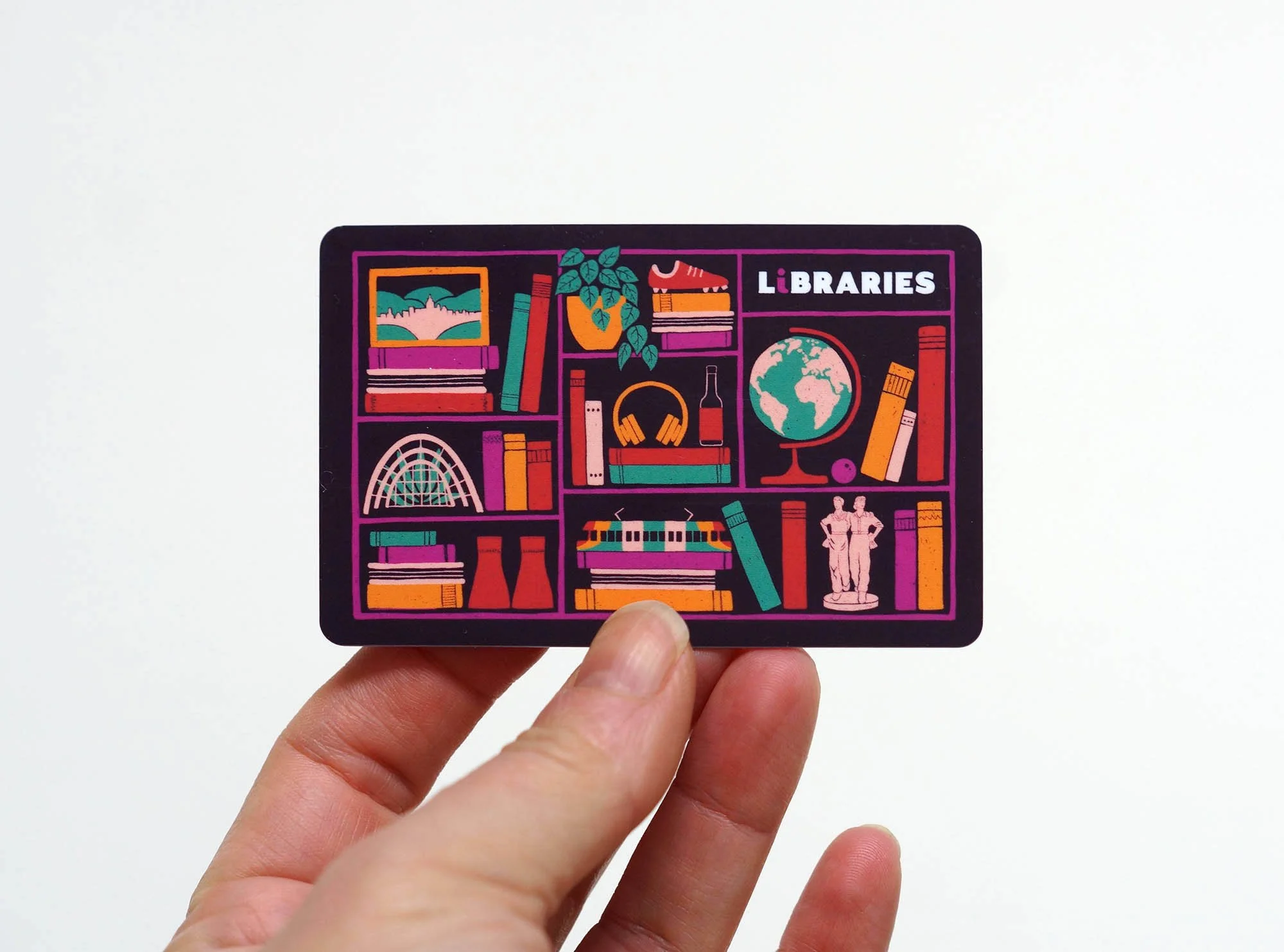 Sheffield Libraries Design — Lisa Maltby Illustration