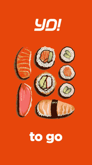 Yo Sushi Animation — Lisa Maltby Illustration