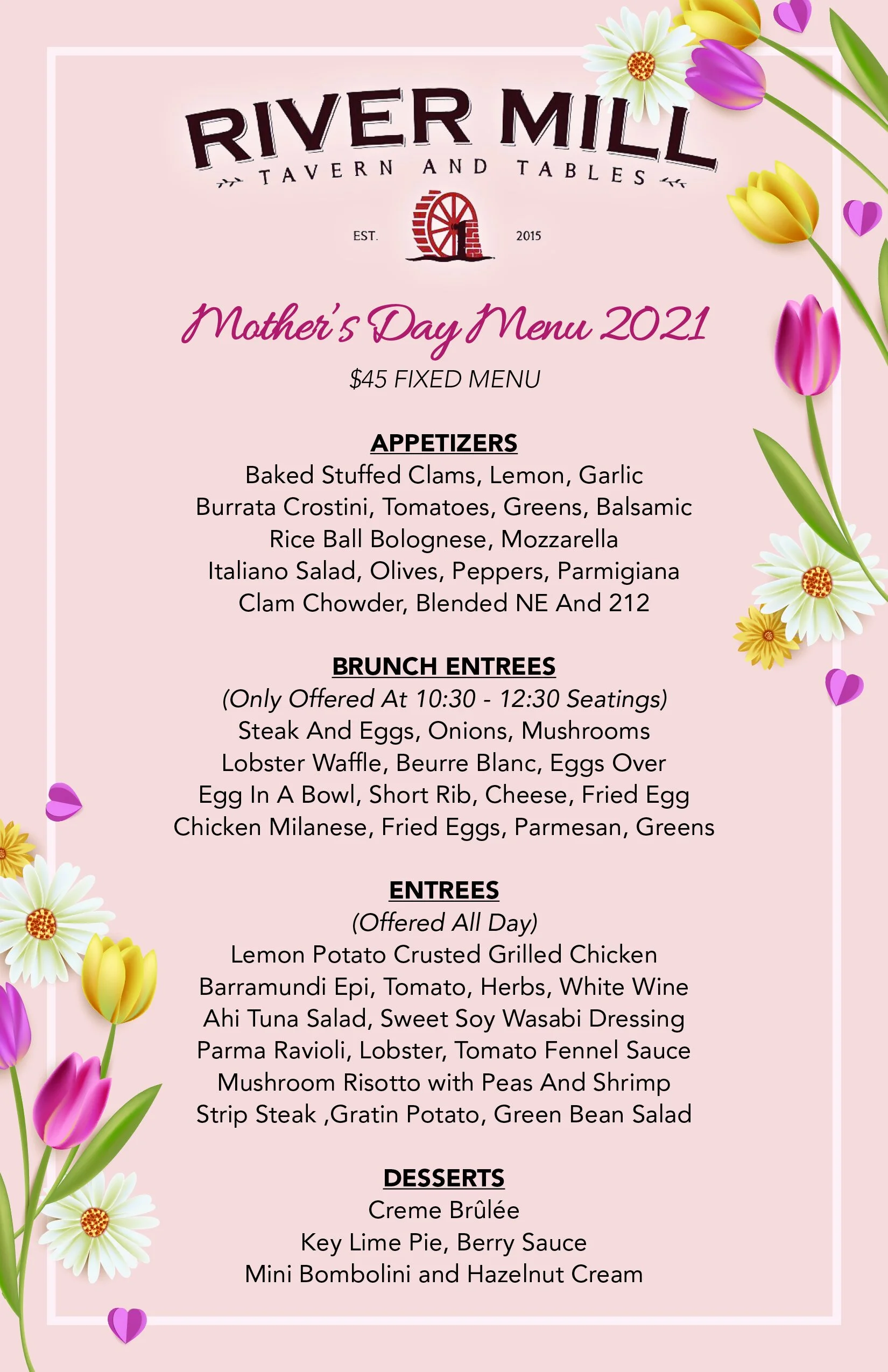 Mother's Day — River Mill