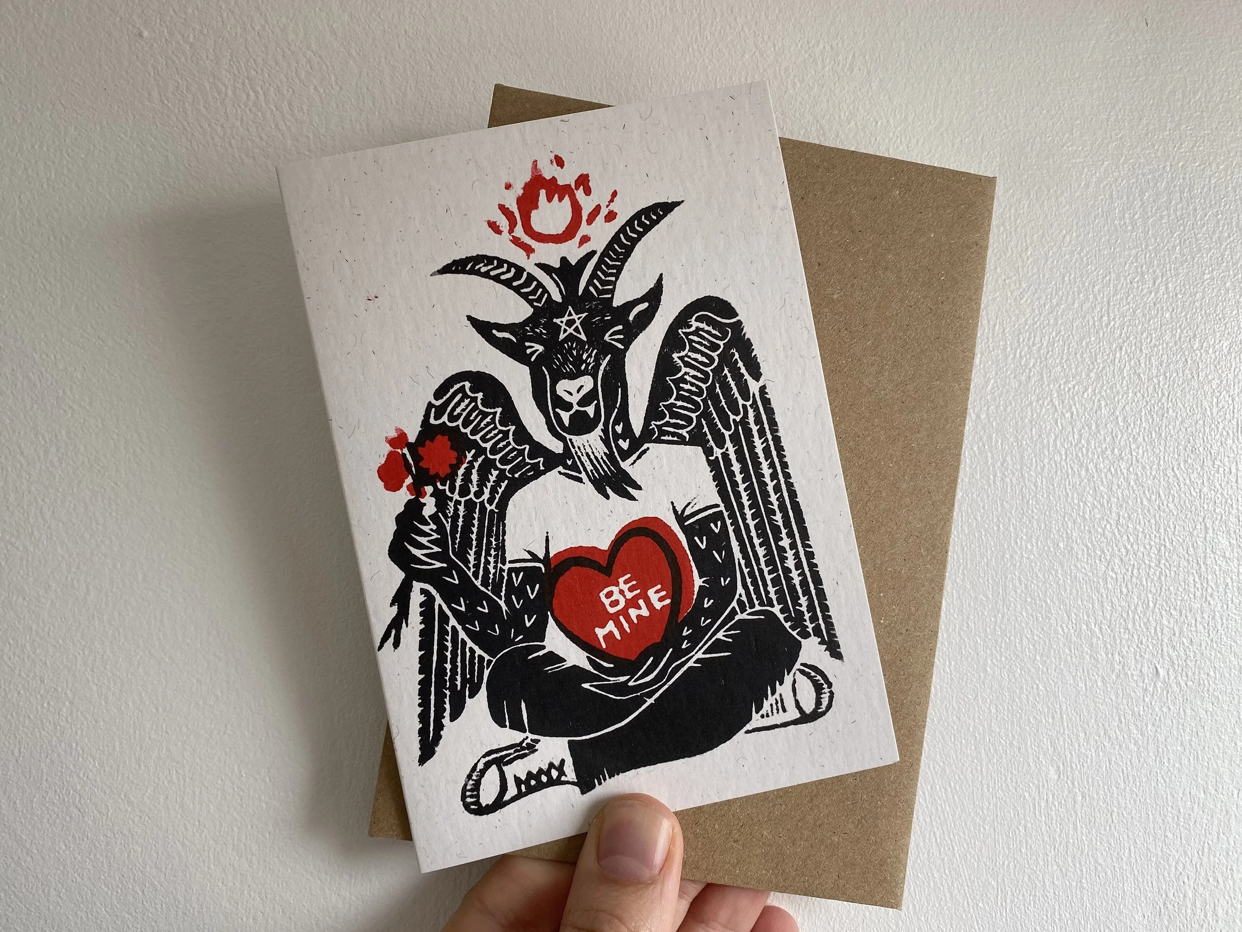 Baphomet Vinyl Sticker — BLOCKFOREST