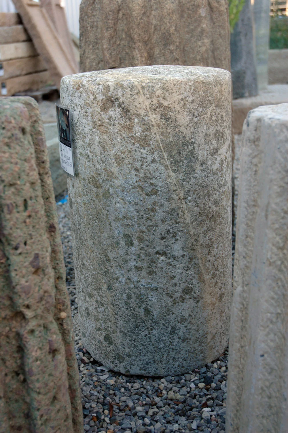 R14 Top 9 Height 22 Antique Asian Granite Roller The Garden Vault r14-top-9-height-22-antique-asian-granite-roller-the-garden-vault