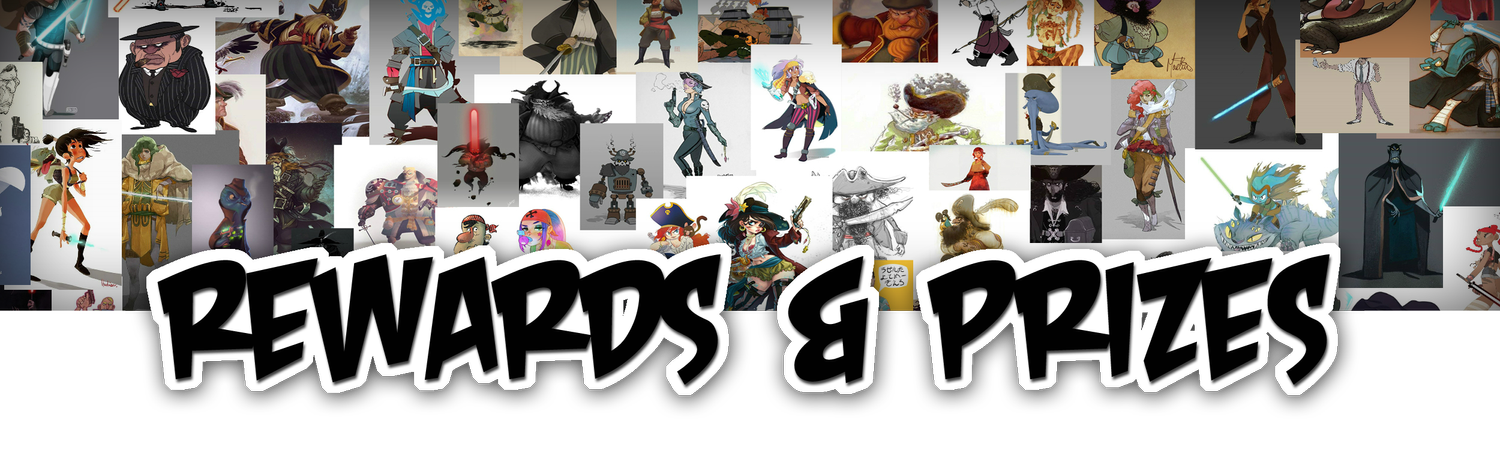 Character Design Challenge: Rewards & Prizes