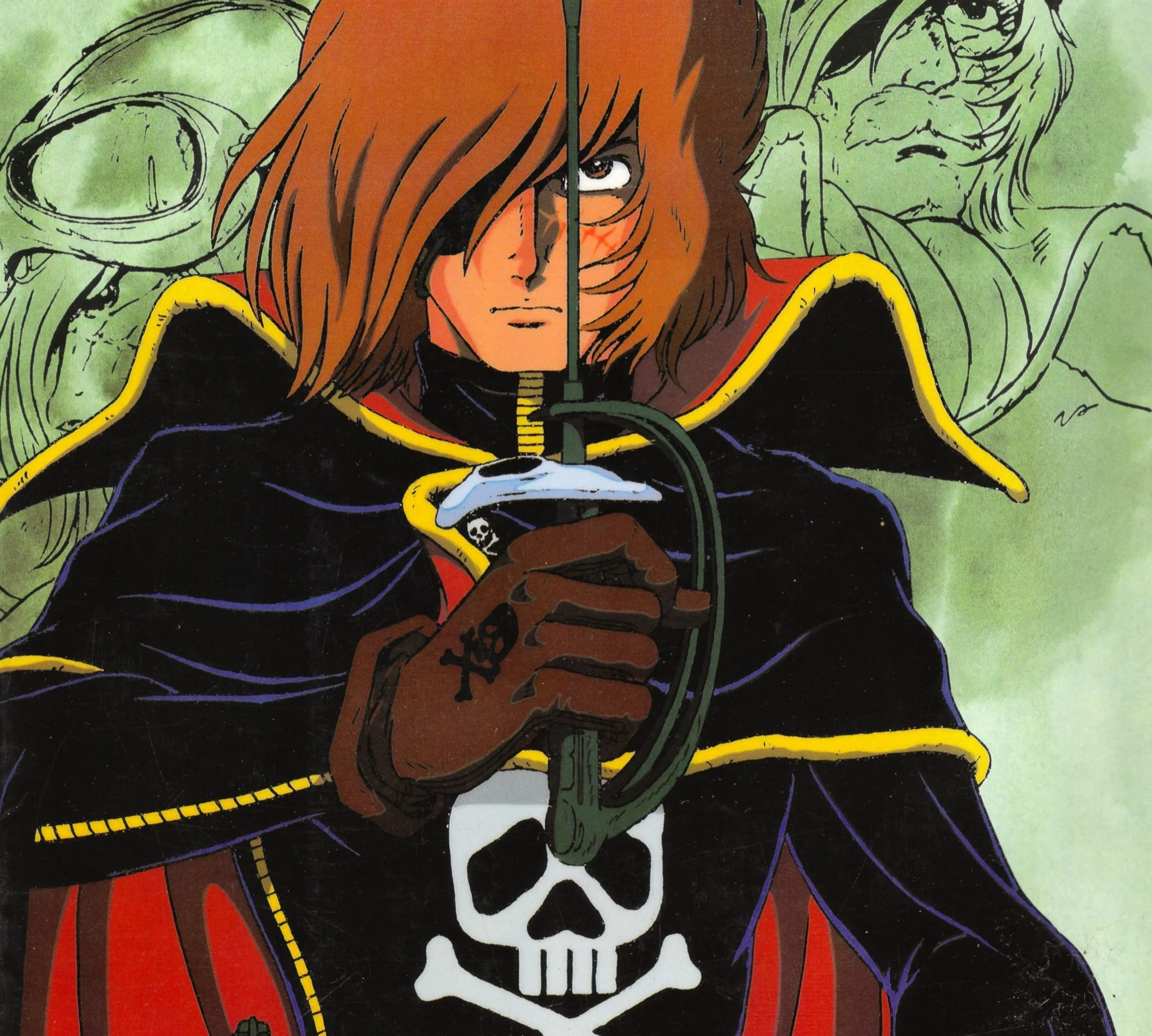 Art of Space Pirate Captain Harlock