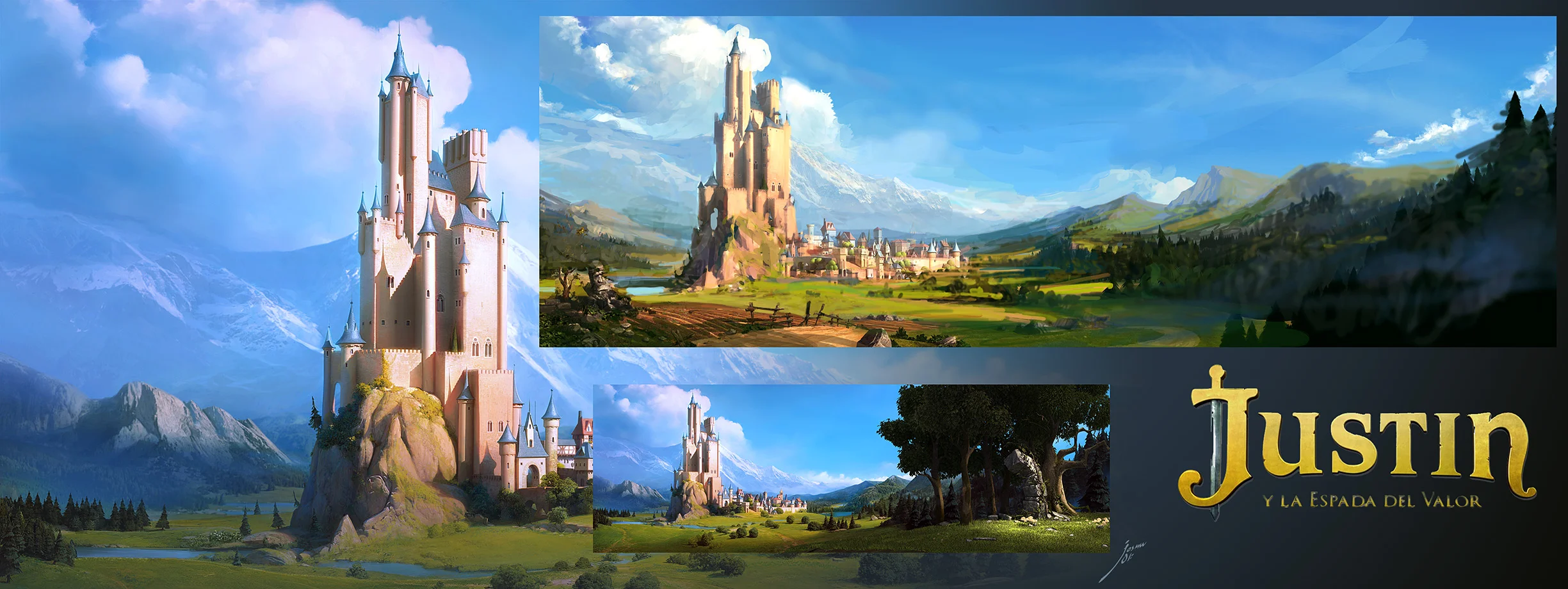 Art of Justin and the Knights of Valour