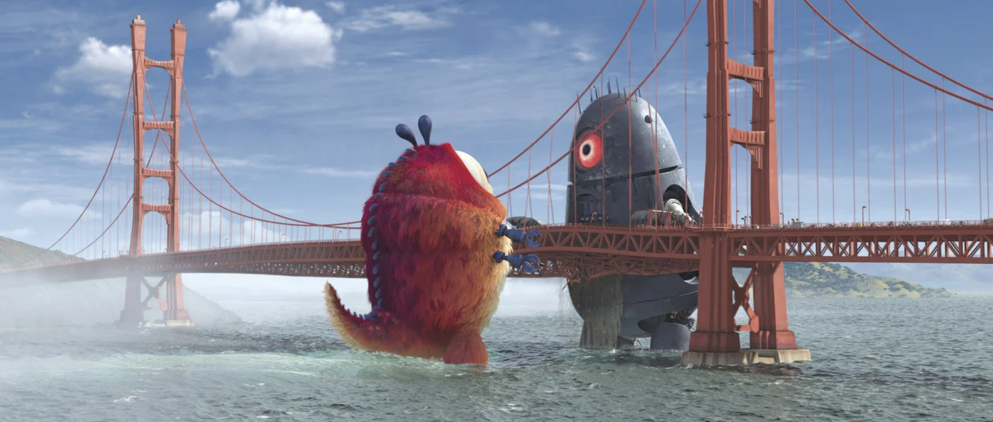 Art of Monsters Vs Aliens