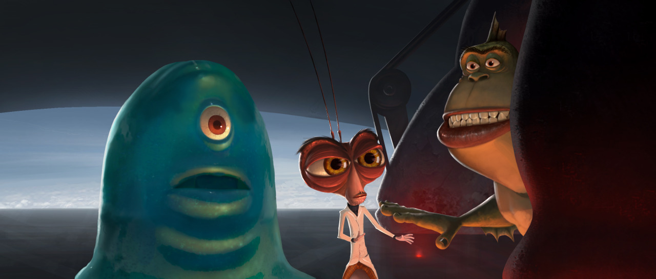 Art of Monsters Vs Aliens