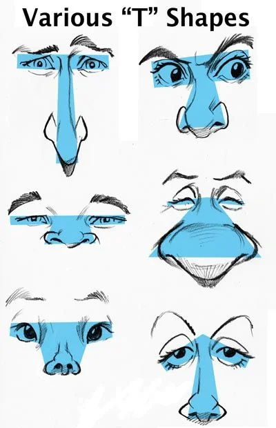 Cartoon Nose Shapes