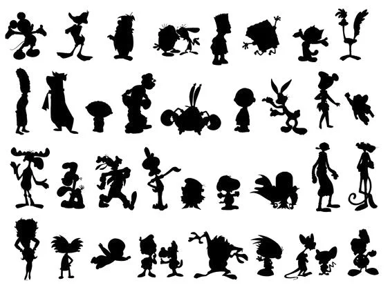Book Character Silhouette