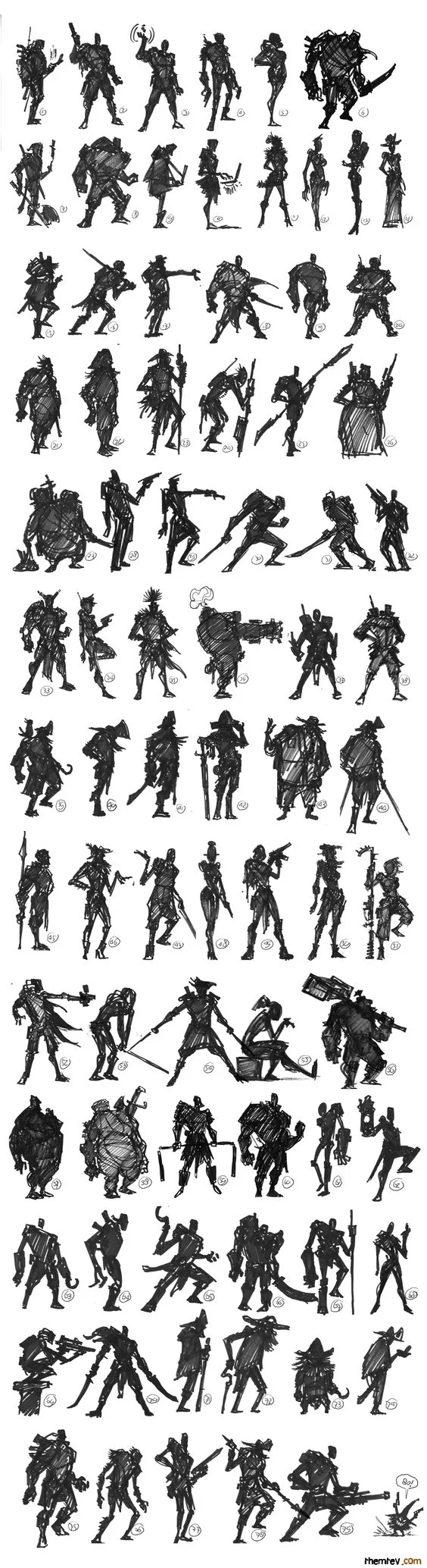 Character Design | Silhouettes