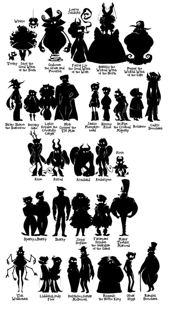 Book Character Silhouette