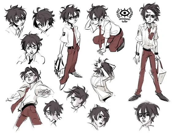 Character Design | Teen Boys