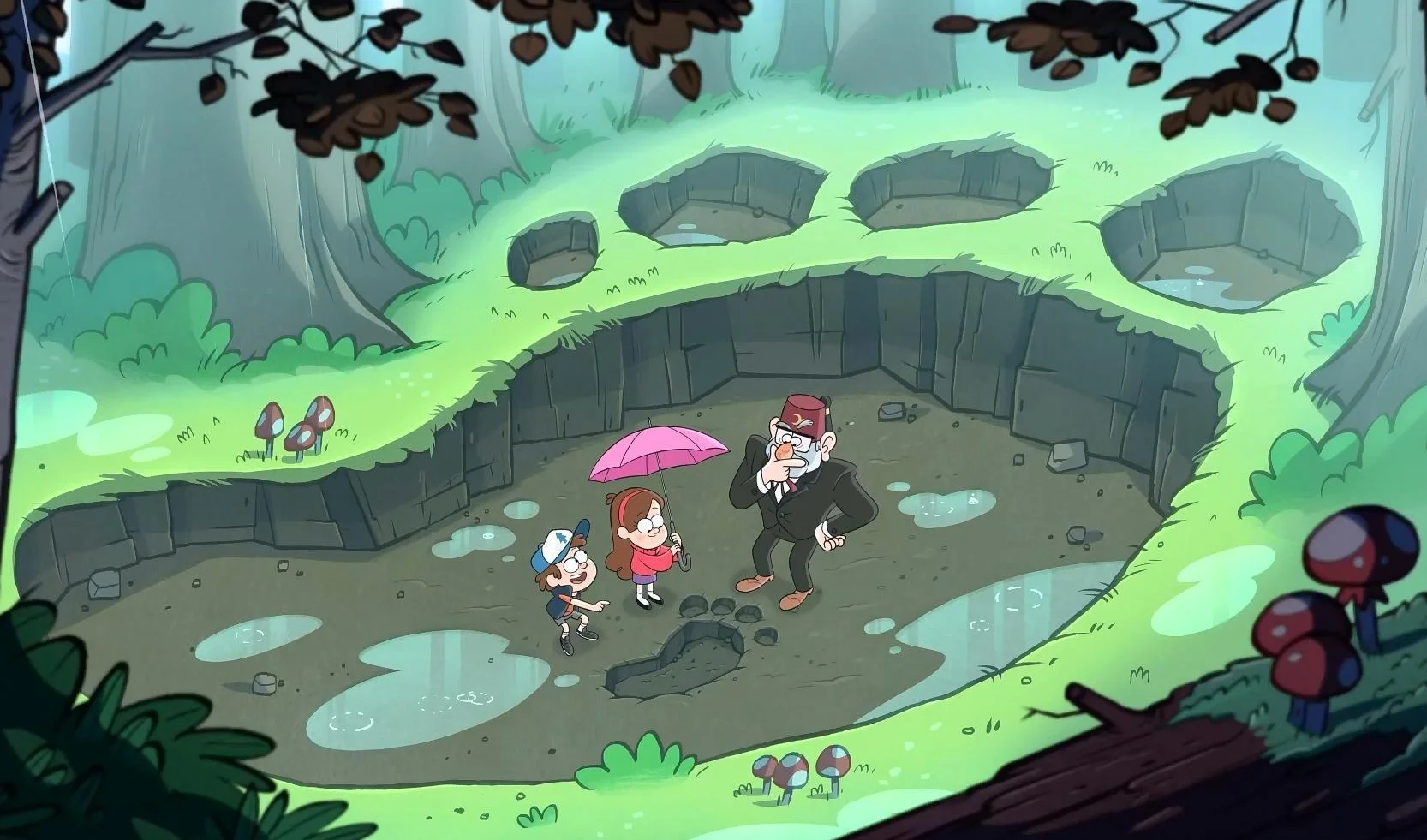 Art of Gravity Falls