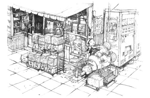 Art of Tekkonkinkreet (part 1)