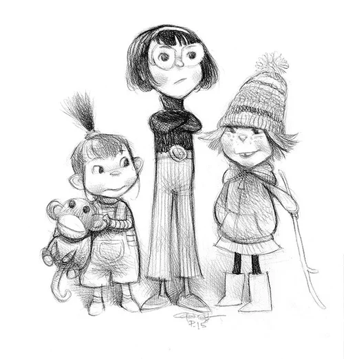 Despicable Me 2 Drawing Characters