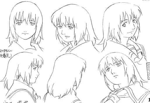 Character Design Faces Girls