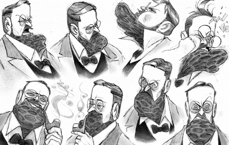 Character Design | Faces (Men)