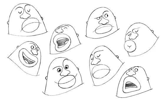 Character Design | Faces (Chubby)