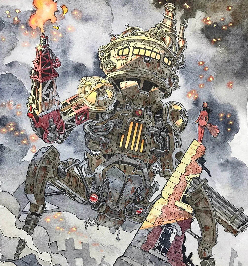 The Art of Thomas Romain