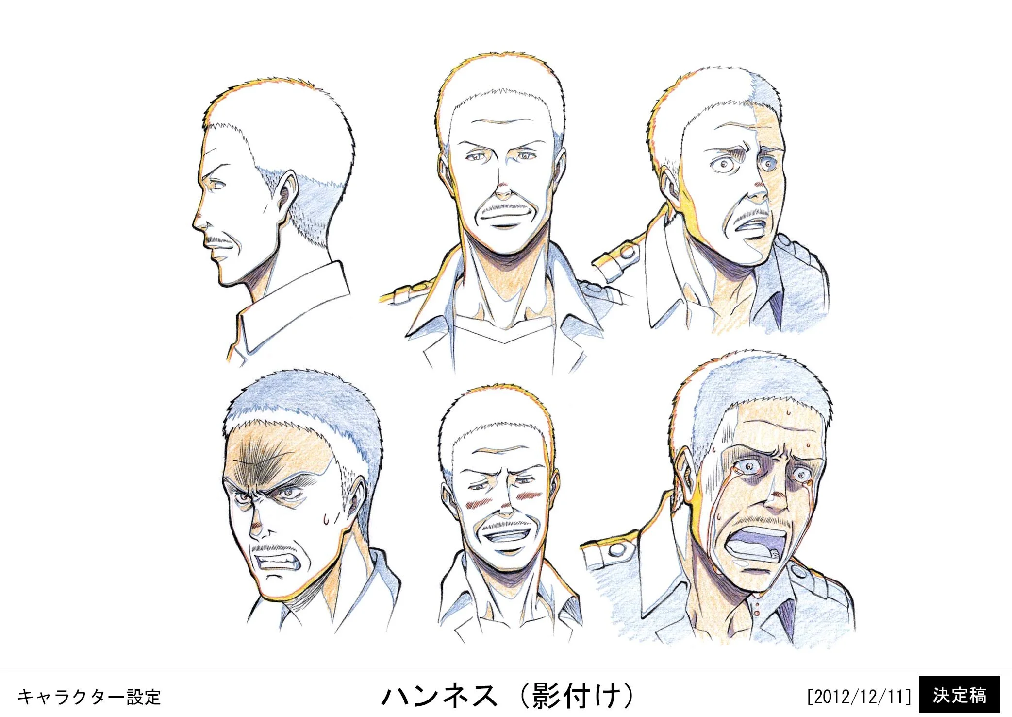 Shingeki No Kyojin Character Sheet