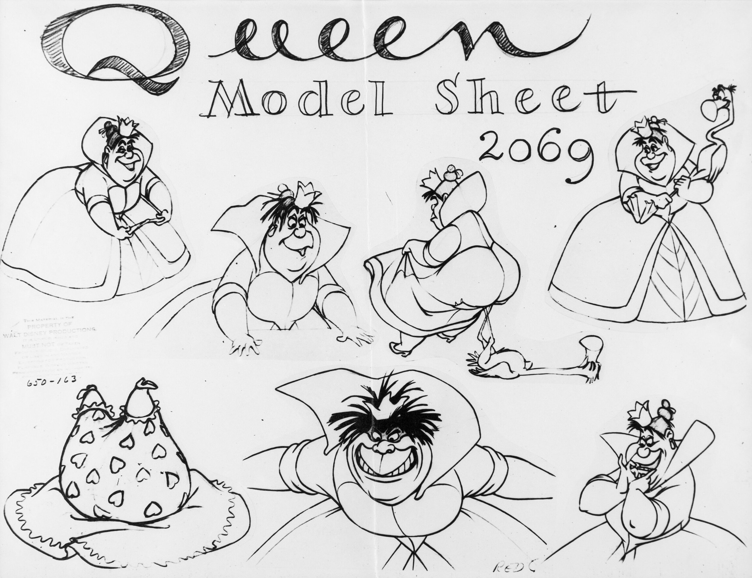 Disney Concept Art Alice In Wonderland