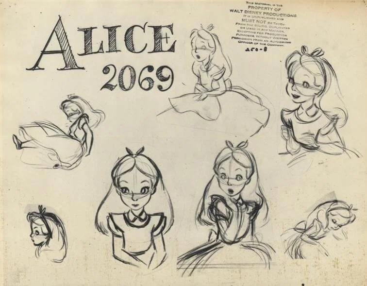 Disney Concept Art Alice In Wonderland
