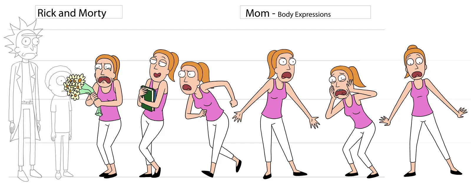 Rick And Morty Characters Summer