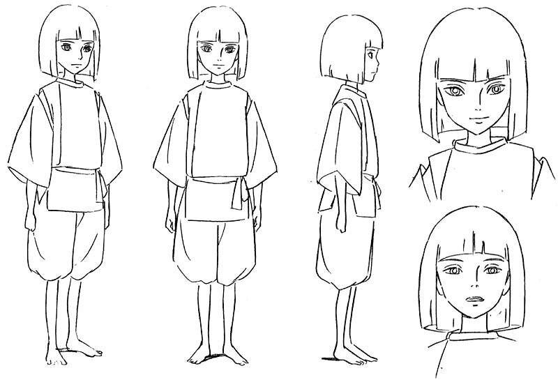 Spirited Away Characters Drawing Atelier Yuwaciaojp