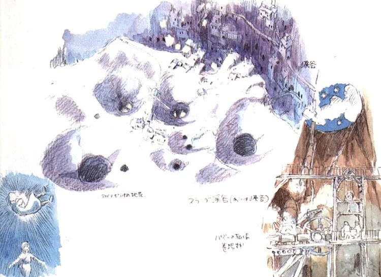 Laputa Concept Art