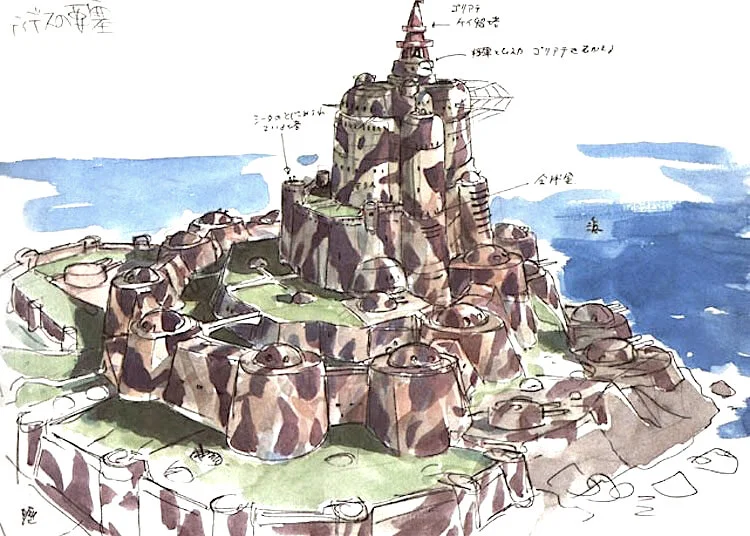 Castle In The Sky Concept Art