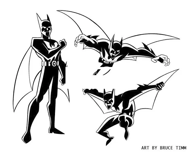 Batman Beyond Art Style