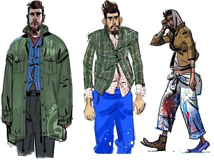 Original Spider Man Concept Art