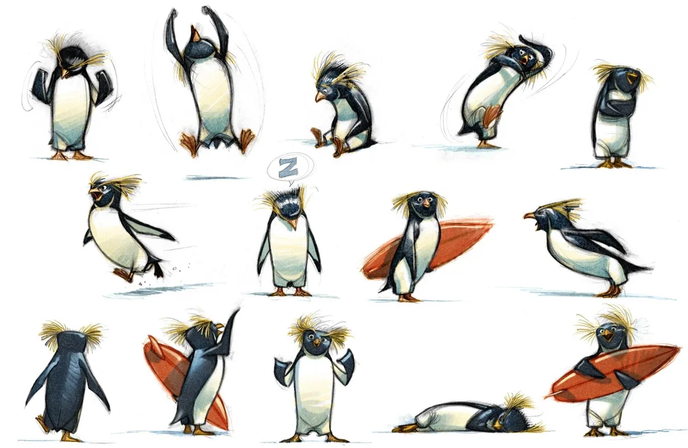 Surfs Up Characters Names Surf's Up: Cody Maverick's Journey To The
