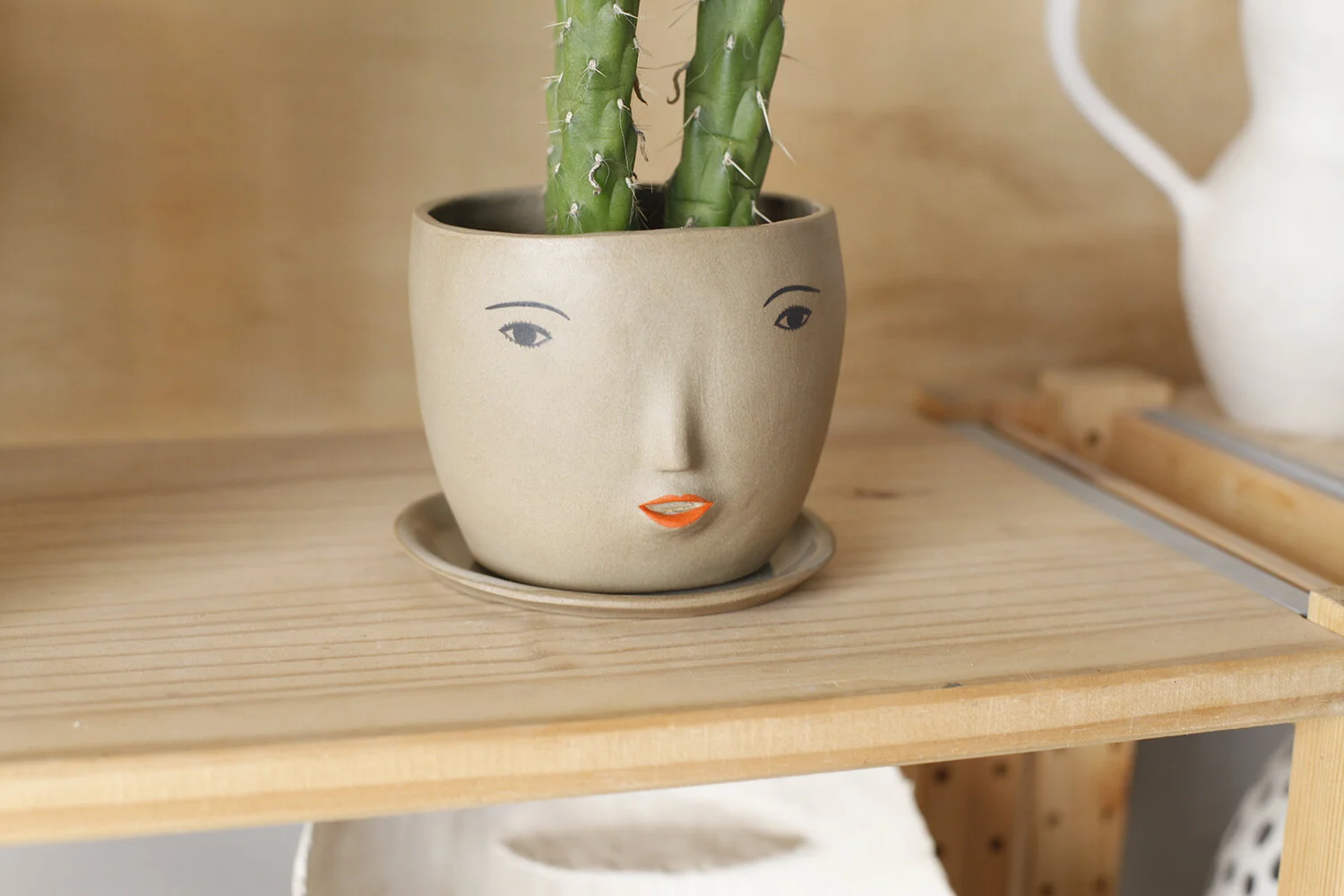 Tripod Mini Face Planter in Intense Yellow - Large - Ready to ship ...