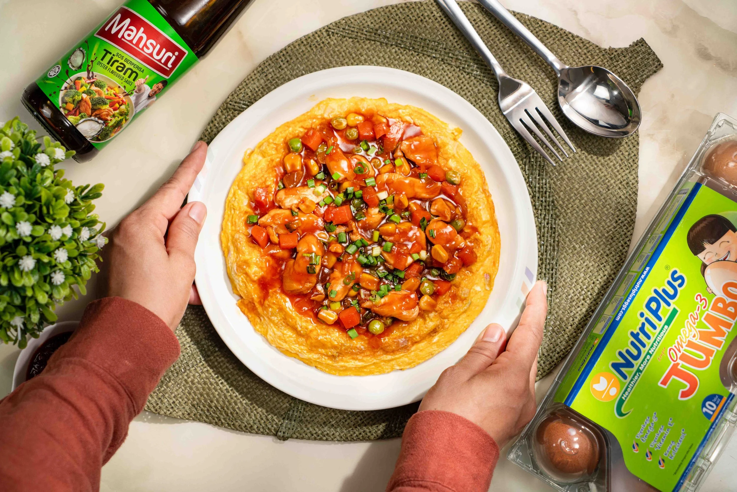 Resepi Telur Bistik Telur Mahsuri x Nutriplus Citarasaku