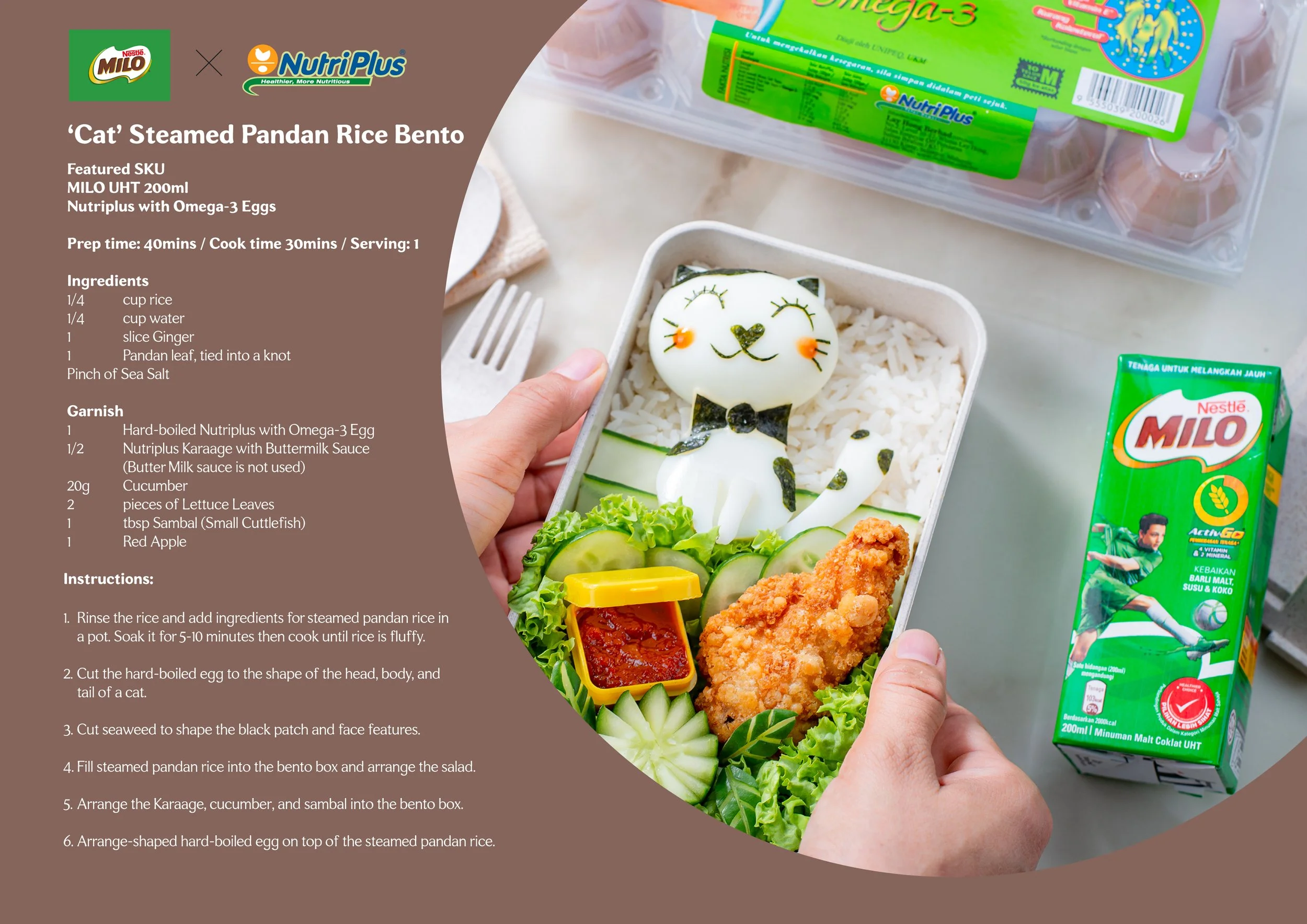 MILO UHT x Nutriplus Snap2Win