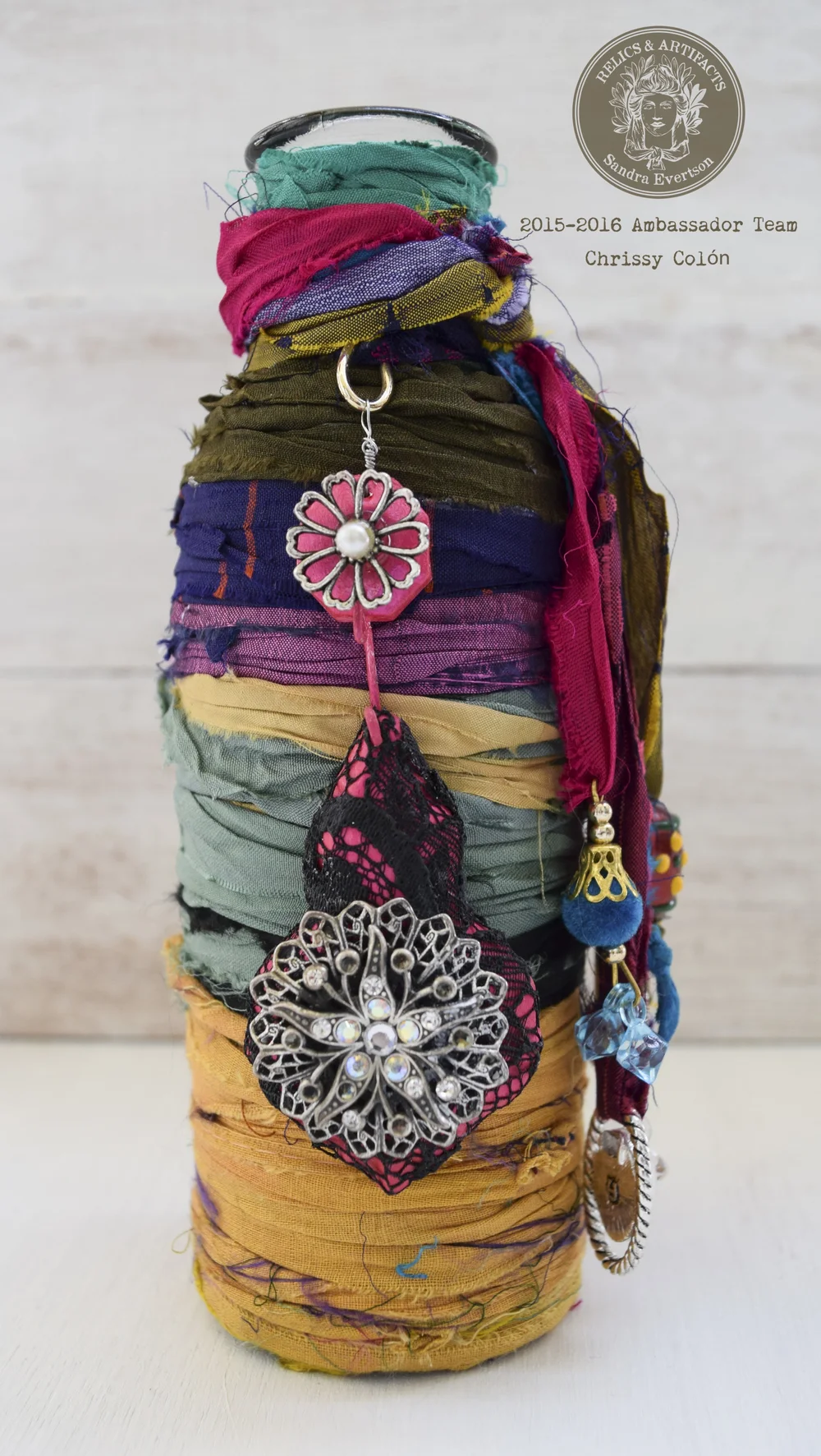 Boho Chic Gypsy Bottles with Relics & Artifacts® Ambassador Chrissy ...