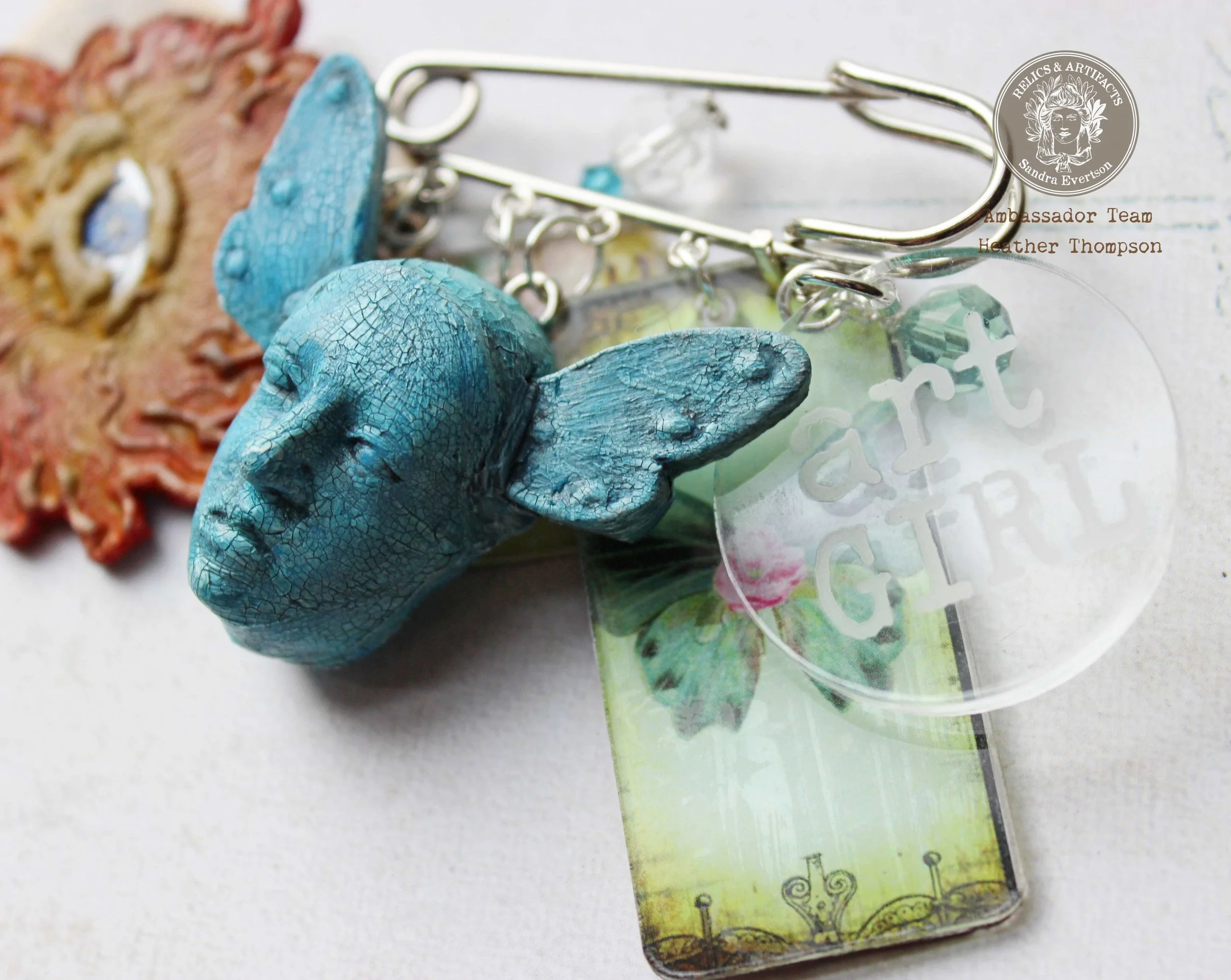 "I Am" Art Pin with RELICS & ARTIFACTS® Ambassador Heather Thompson ...