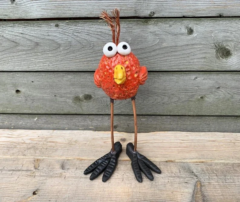 Happy Birds from Bechler Pottery — Two Fish Gallery